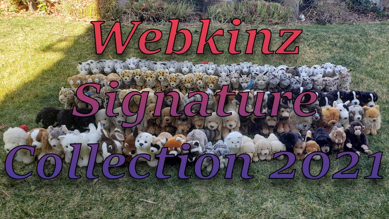 Webkinz Signature Collection Video - YouTube