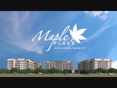 Maple Place Acacia Estates Condo in Taguig City near BGC,Makati - YouTube