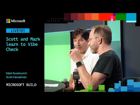 Scott und Mark lernen den Vibe Check | LIVE101