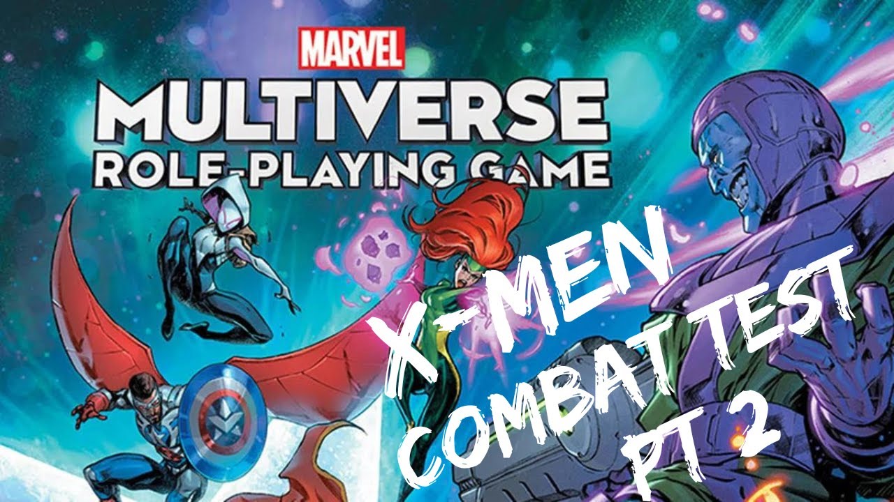 Marvel Multiverse Role Playing Game - Combat Test | X-men | Danger Room ...