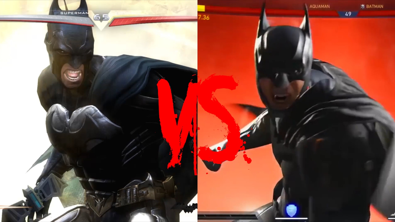 INJUSTICE 1 vs INJUSTICE 2 Supermoves - YouTube