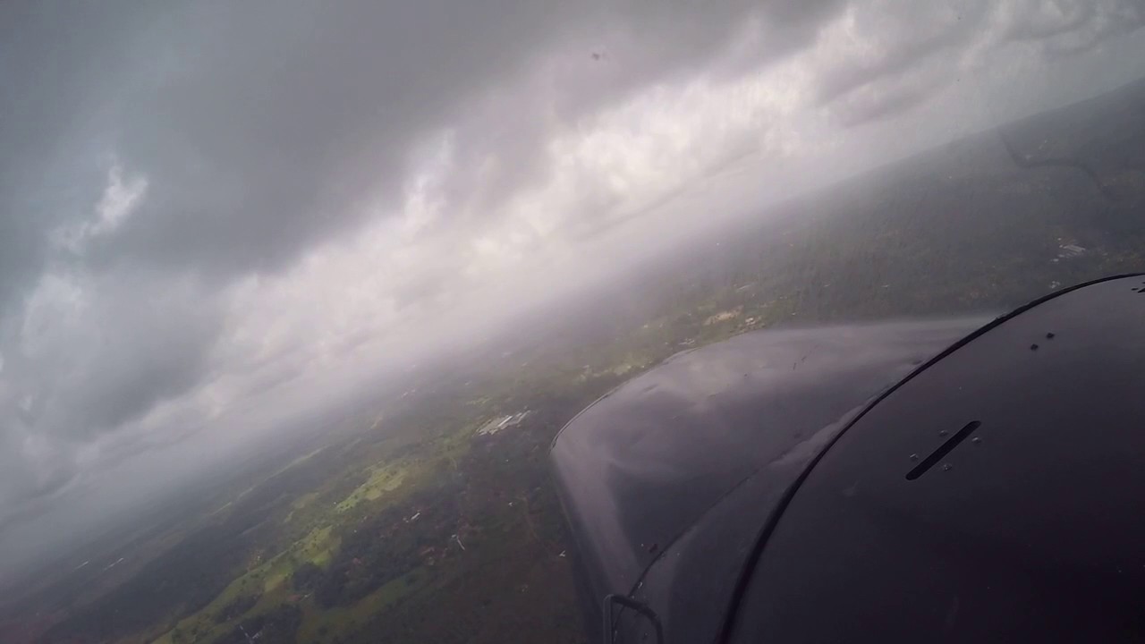 C152 VOR Approach Runway 22 VCBI Katunayake Airport Sri Lanka - YouTube