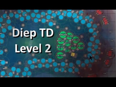 Diep.io Tower Defense: Level 2 - YouTube