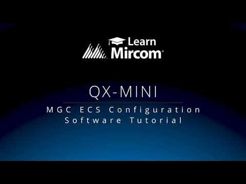 Mircom QX-MINI ECS Configuration Software Tutorial - YouTube