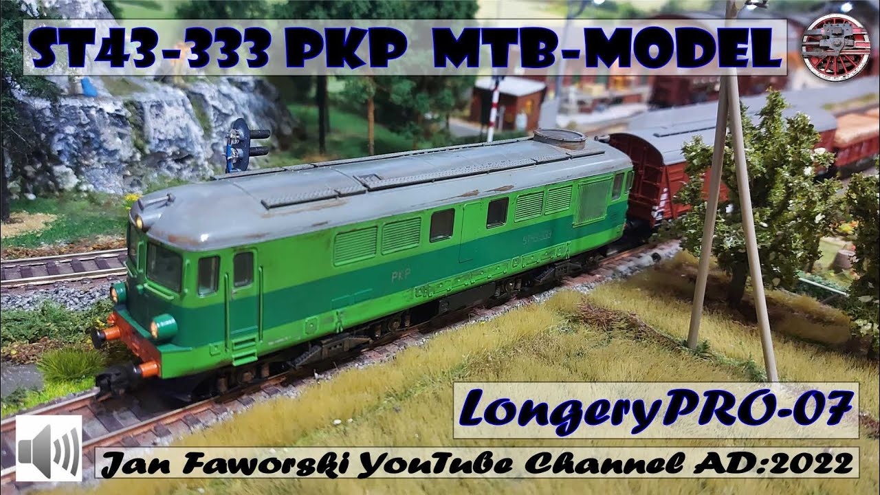 ST43-333 PKP (LongeryPRO-07) - YouTube