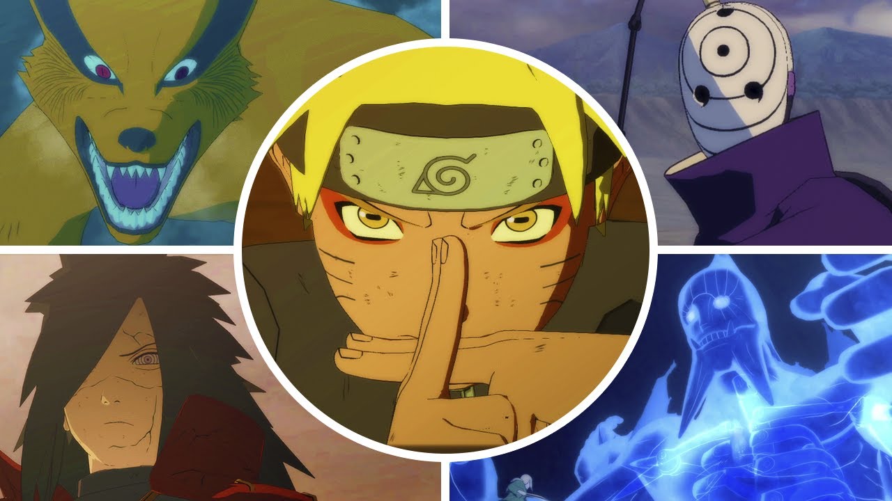 All Bosses Naruto Shippuden Ultimate Ninja Storm 3 (4K) - YouTube