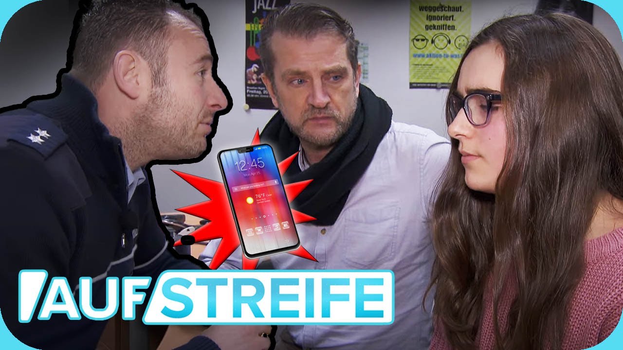 Handy weg! 😱 📱 Wurde die Tochter wirklich überfallen? | Auf Streife ...