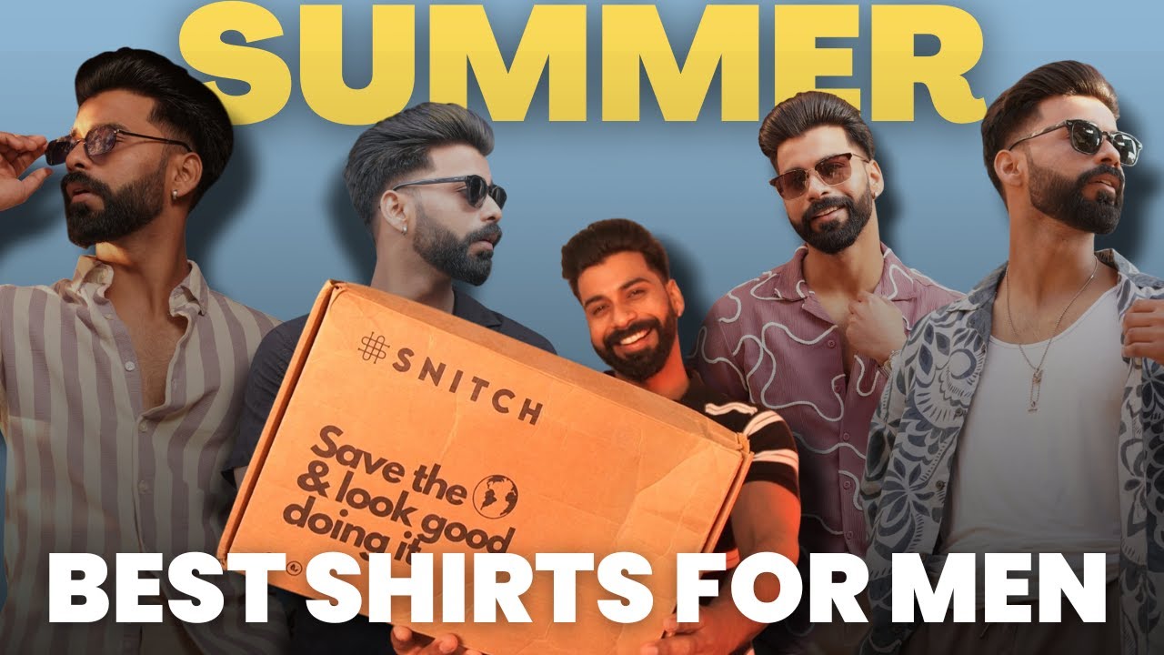 SNITCH LATEST SUMMER SHIRTS COLLECTION 2025 #snitch - YouTube