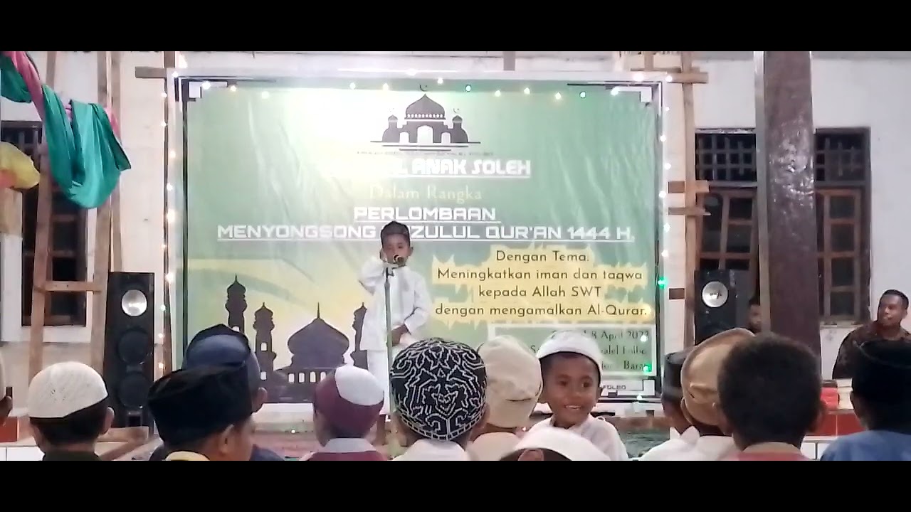 muadzin cilik atas nama Sabilissalam Dali - YouTube