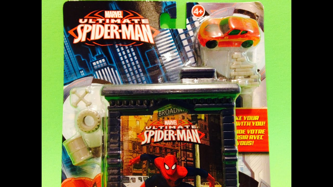 ULTIMATE SPIDER-MAN FOLD-N-GO FUN - YouTube