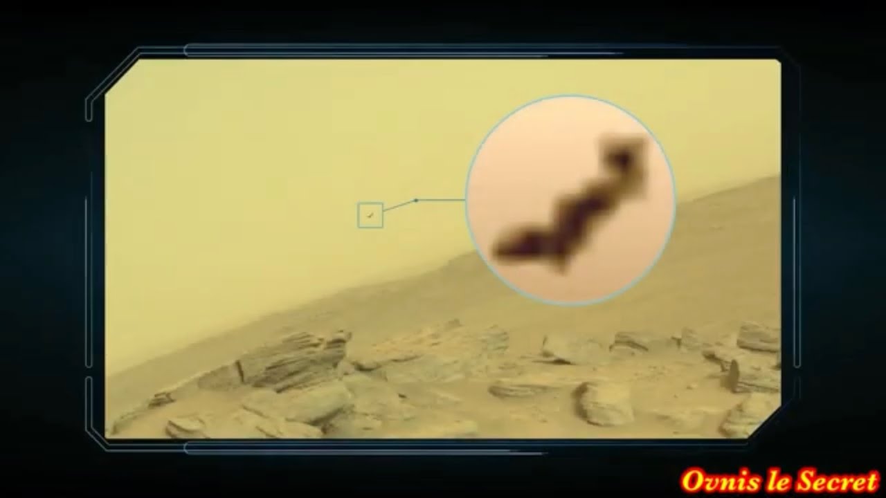 Incroyable Ovnis sur planète Mars ! - YouTube