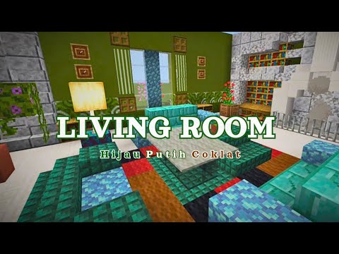 IDE FURNITURE RUANG TAMU MINECRAFT - YouTube