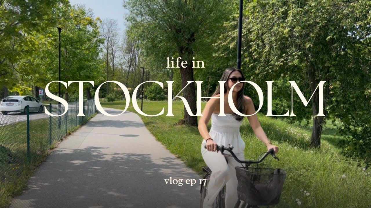Life in Stockholm | bicycle flea market, leg day & graduation party ...