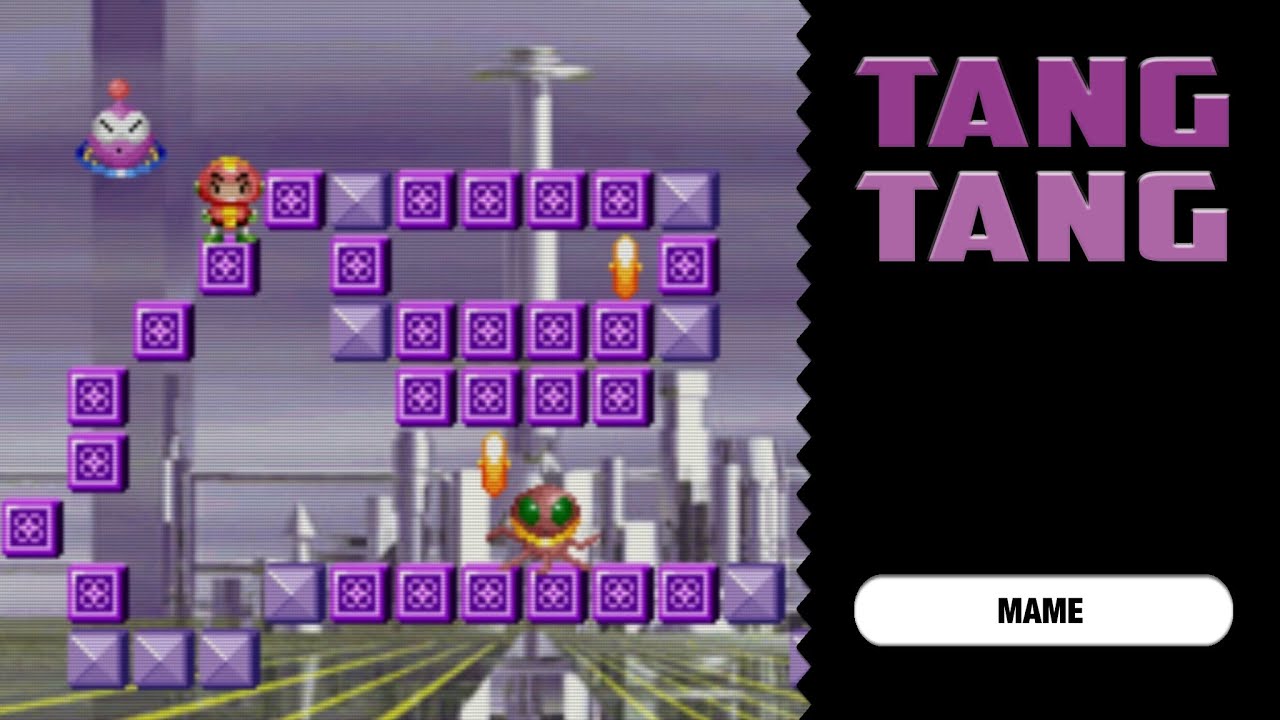 TANG TANG gameplay - this is an unsual game that I found on Mame to ...