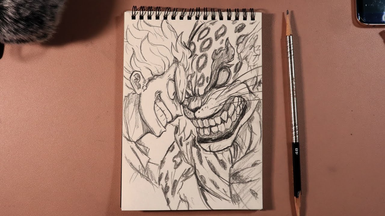 how to draw Luffy vs Lucci One Piece - YouTube