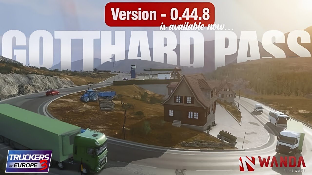 🗺 Gotthard Pass Map Update Release । Update 0.44.8 । TOE 3 New Map ...