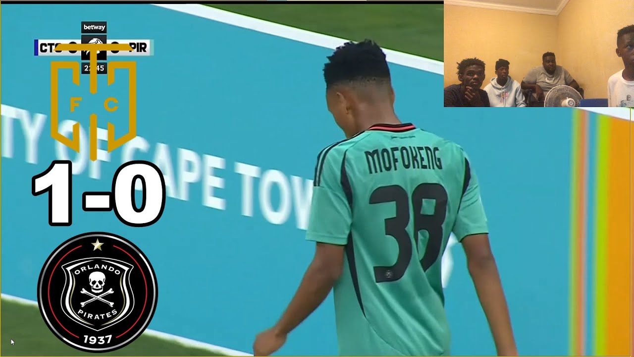 Cape Town City vs Orlando Pirates | All Goals | Extended Highlights ...