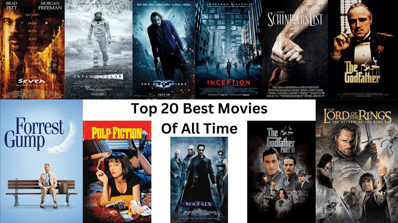 Top 20 Best Movies Of All Time - IMDb - YouTube