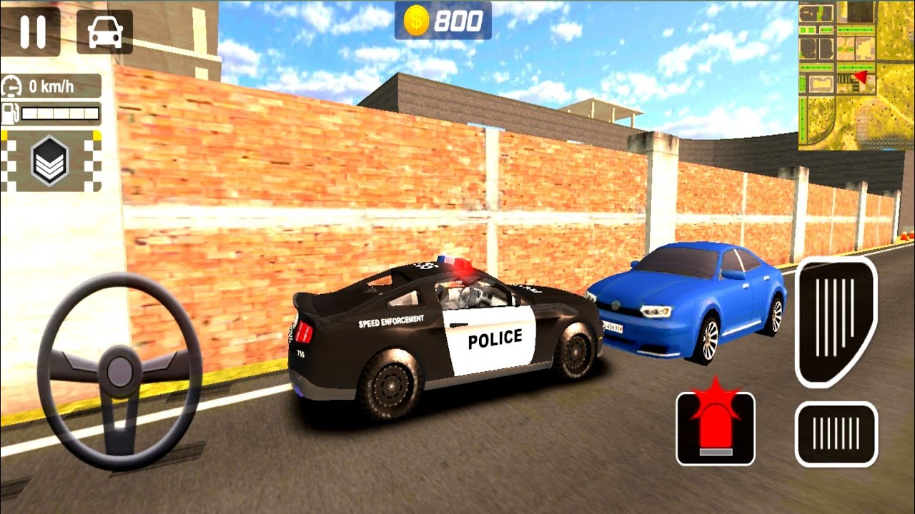 Real Police Car Dengerous Accident | Car Gameplay | Android Gameplay ...