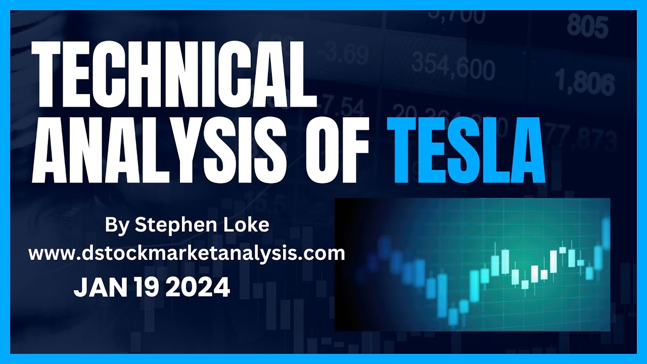 Technical Analysis of Tesla Jan 19 2024 - YouTube