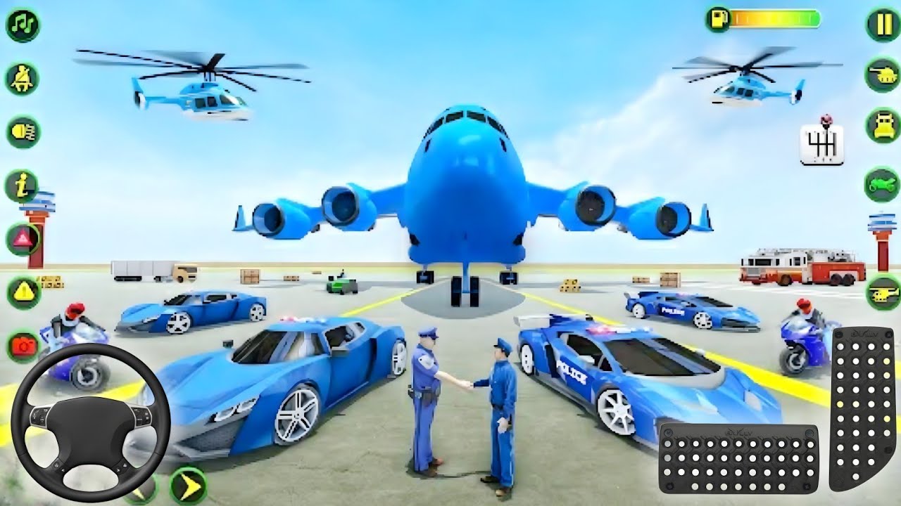 Police Plane Transport Game | police Plane Games Simulation | android ...