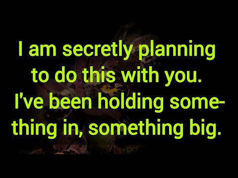 I am secretly planning to do this with you. I've been holding something ...