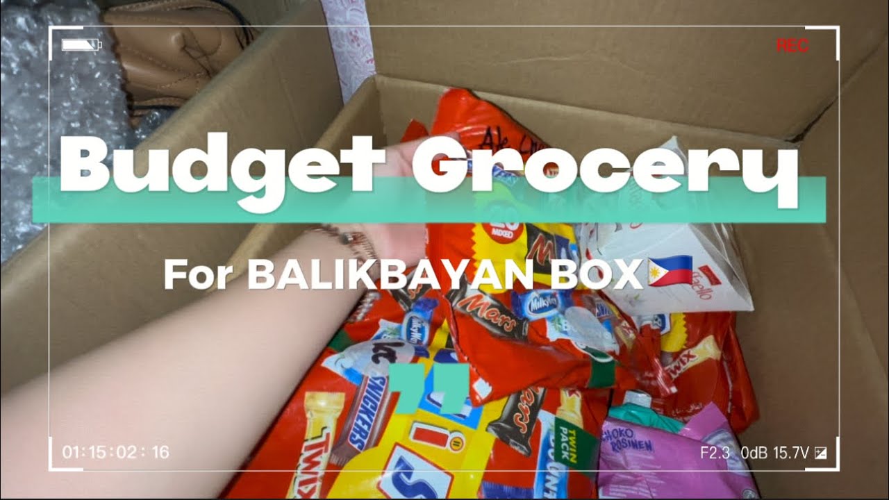 Tips for Balikbayan box 🇵🇭 + Grocery haul -PART 2 | tipid tips serye ...