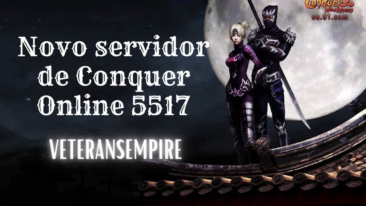 GW no novo servidor de Conquer Online VeteransEmpire 5517 - YouTube