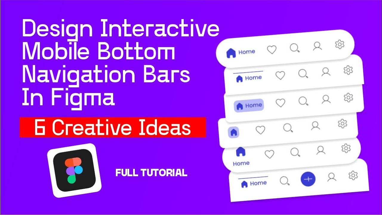 Menu animation in Figma | Figma UI Tutorial 2024 - YouTube