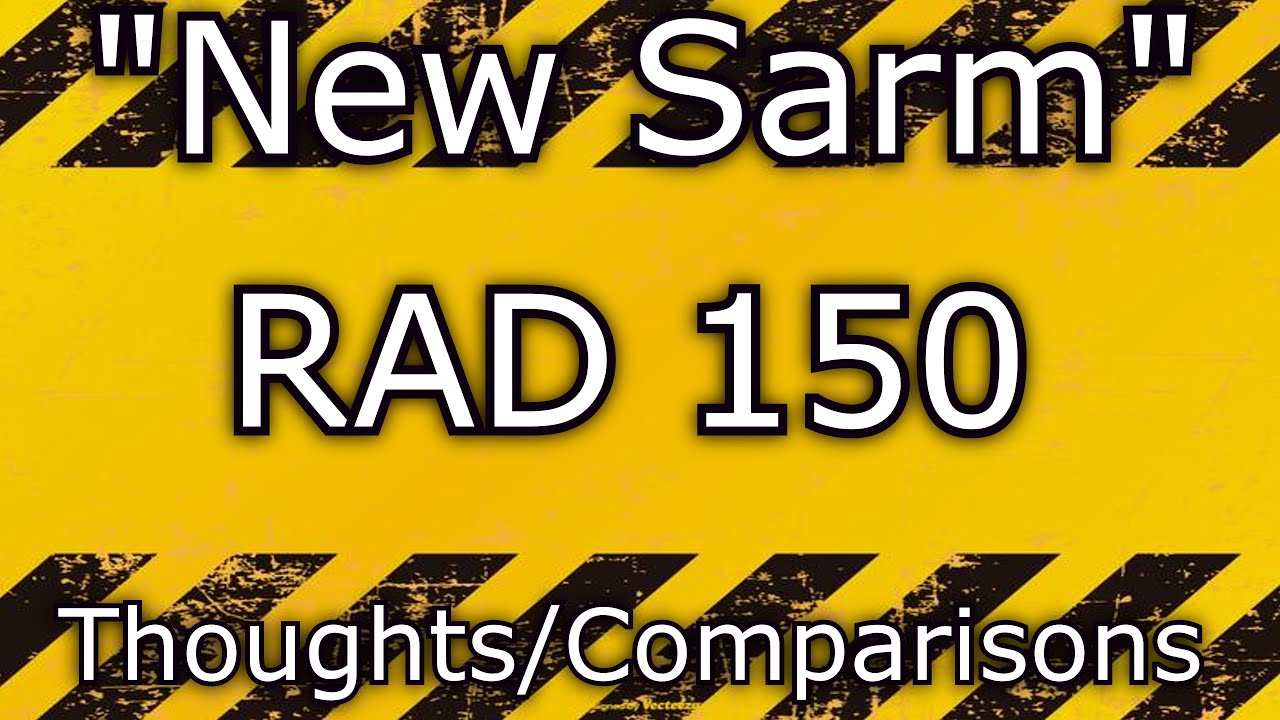 "NEW SARM" RAD 150 (TLB 150) Speculations Compared to RAD 140 on ...