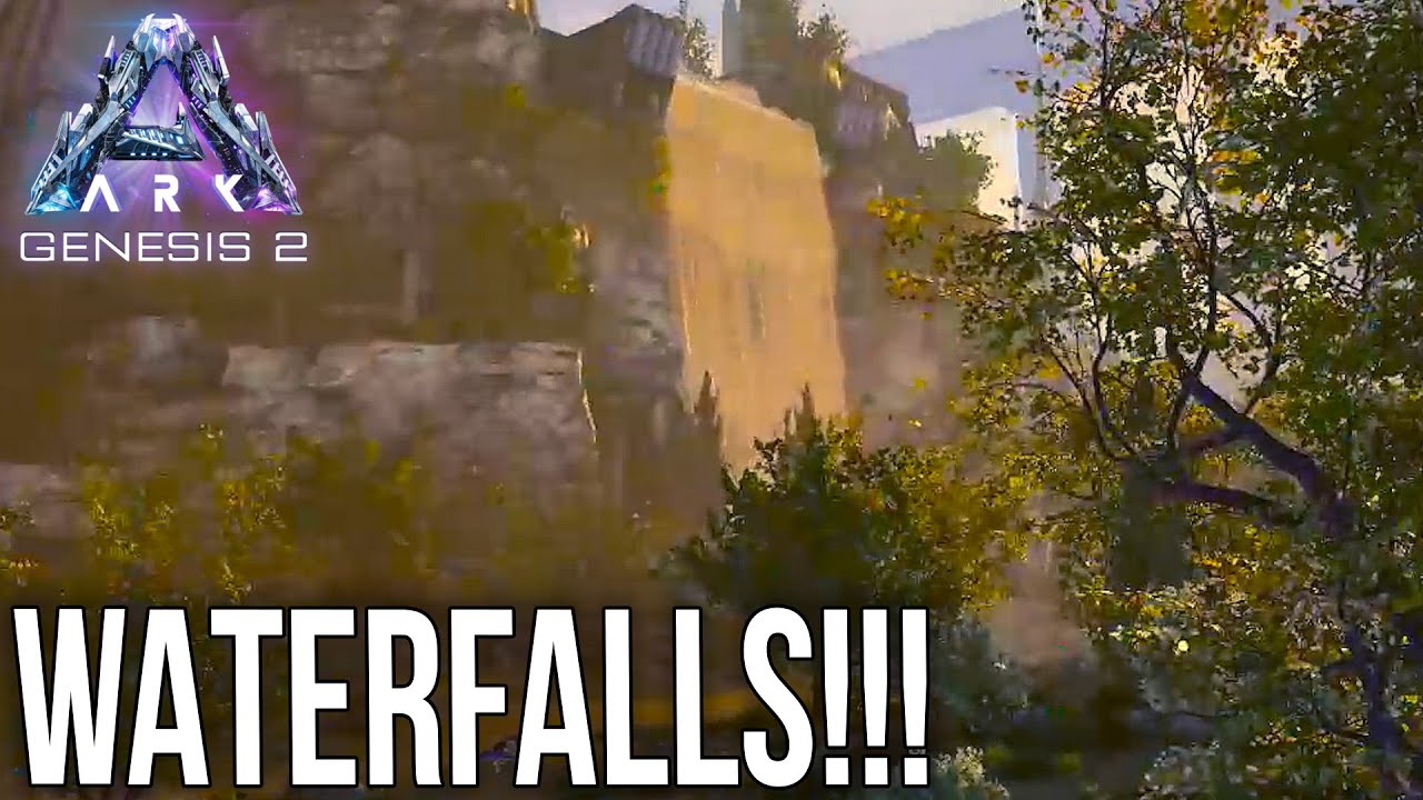 WATERFALLS AND OUTER SPACE!!! - ARK: Genesis 2 - E5 - YouTube