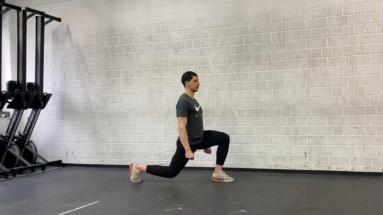 Isometric Split Squat - YouTube