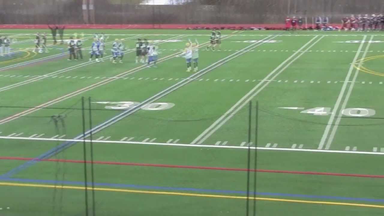 Kyle Dillon Mahopac Indians Varsity Lacrosse Middie scores an ankle ...