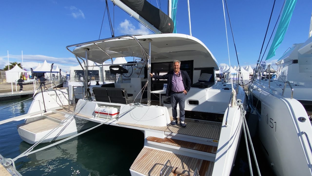 Visite à bord Lagoon 42 - Catamaran version 3 cabines - Euro-Voiles ...