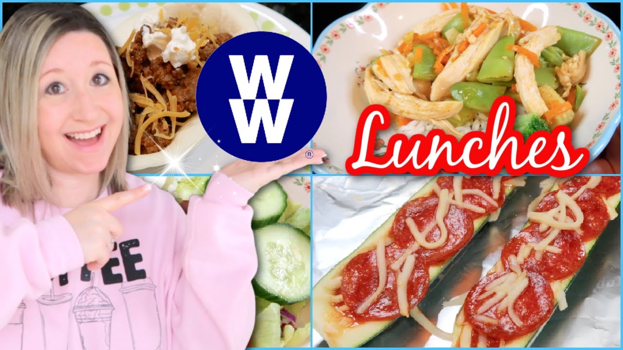 *NEW WW LUNCH IDEAS FOR WORK, EASY WW LUNCHES, LOW POINT - YouTube