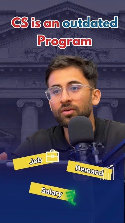 Is CS an outdated program?🧐 #careercounselling #ca #cs # ...