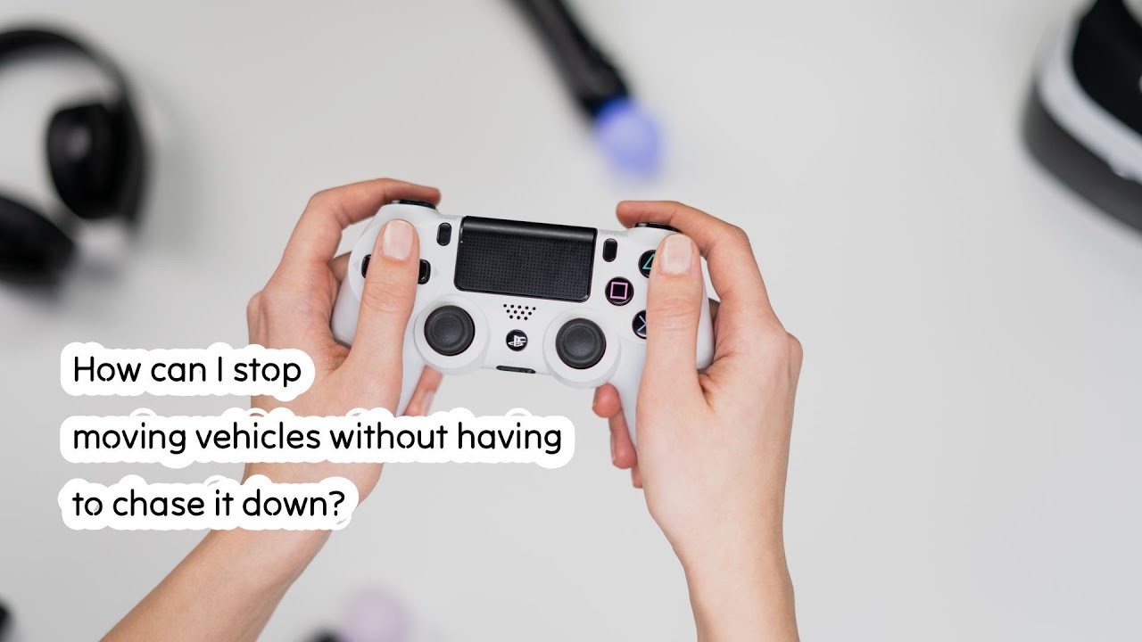 How can I stop moving vehicles without having to chase it down? - YouTube