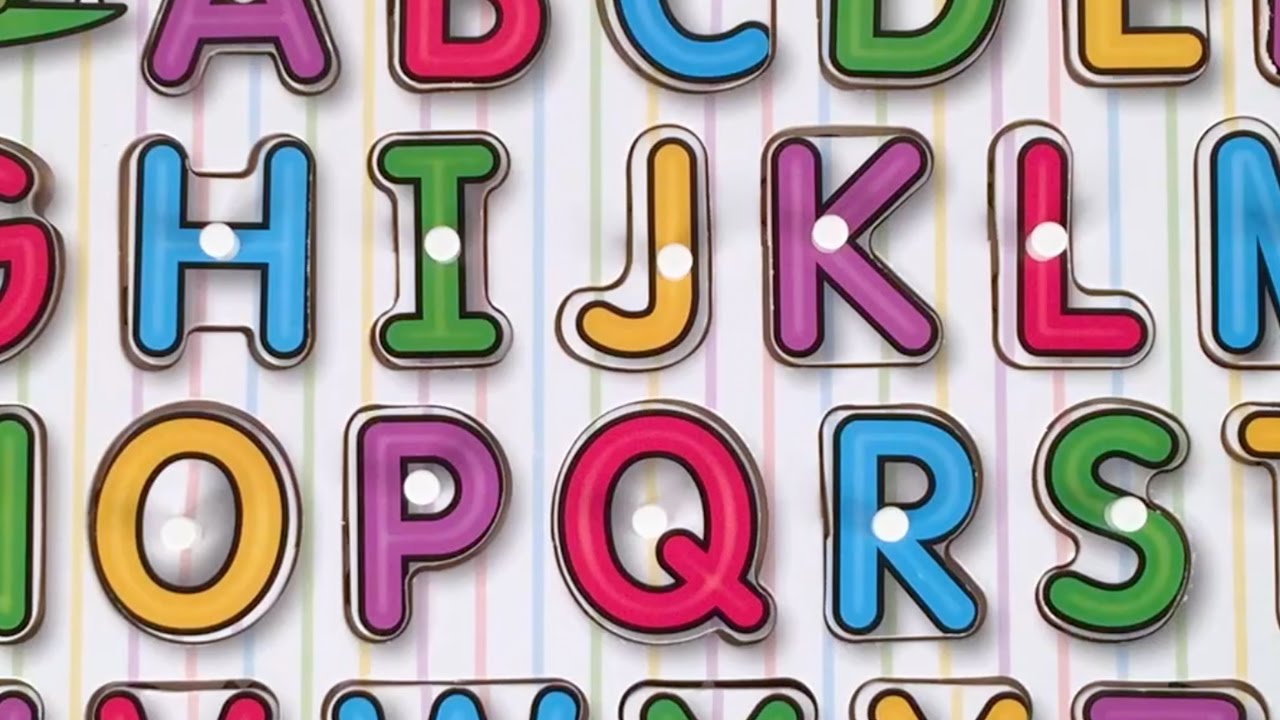 Learn ABC preschool Fun with the Alphabet Melissa and Doug Alphabet ...