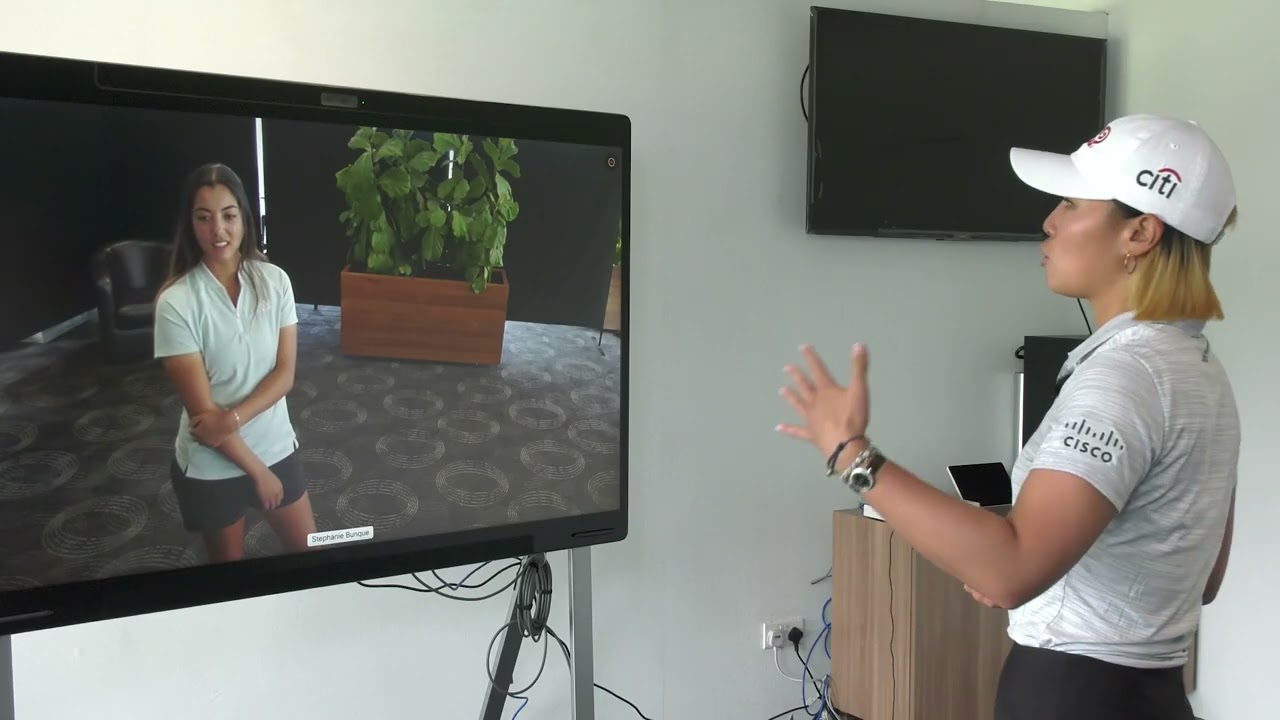 Steph Bunque & Danielle Kang catch up via Webex - YouTube