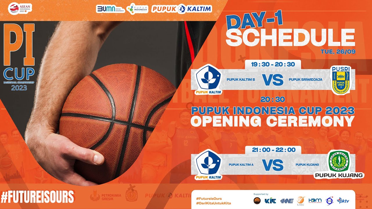 KEJUARAAN BOLA BASKET PI CUP 2023 | DAY 1 - YouTube