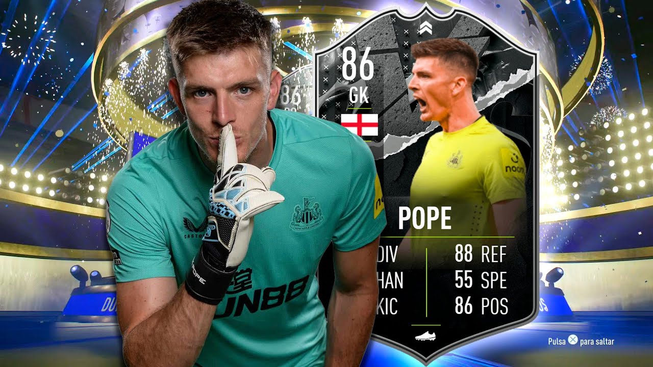 ¡Uno de los Mejores Porteros del Juego! 🤩 86 Nick POPE Showdown Player ...