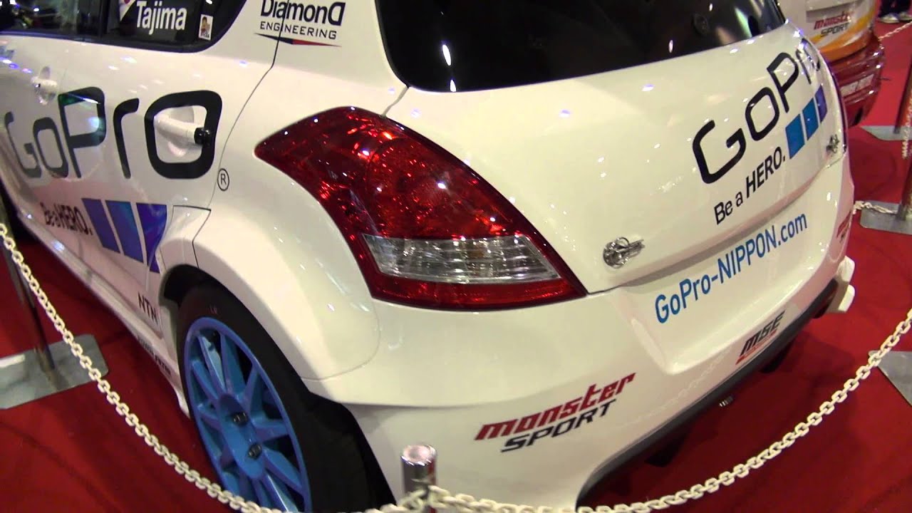monster sports super swift / モンスタースポーツ・スーパースイフト GO PRO Be a HERO - YouTube