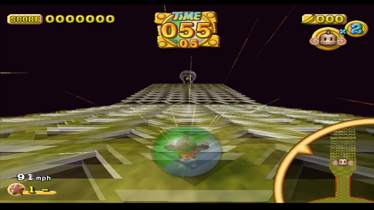 Super Monkey Ball 2 - Debug Stage 75 (Hack) (Wii U) - YouTube