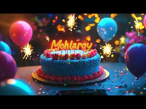 Happy Birthday Mohlaroy  to you Song, Video Dj Remix Song, Personalized Song