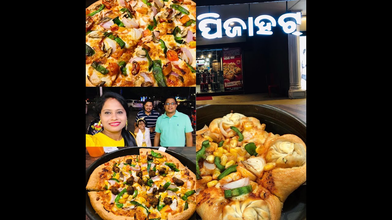 Pizza Hut in Bhubaneswar | Momo Mia Pizza Review| Overeating Pizza ...
