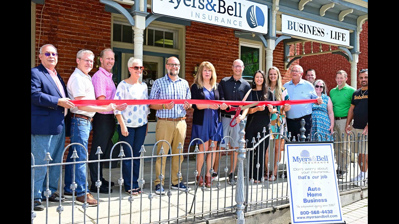Myers & Bell Ribbon Cutting - YouTube