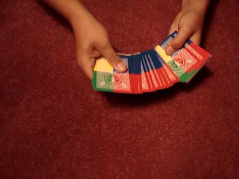 Rising card trick w/out gimmick - YouTube