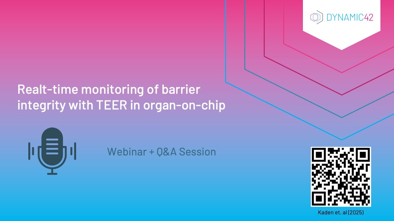 Webinar - Real-time monitoring of barrier integrity with TEER in organ ...