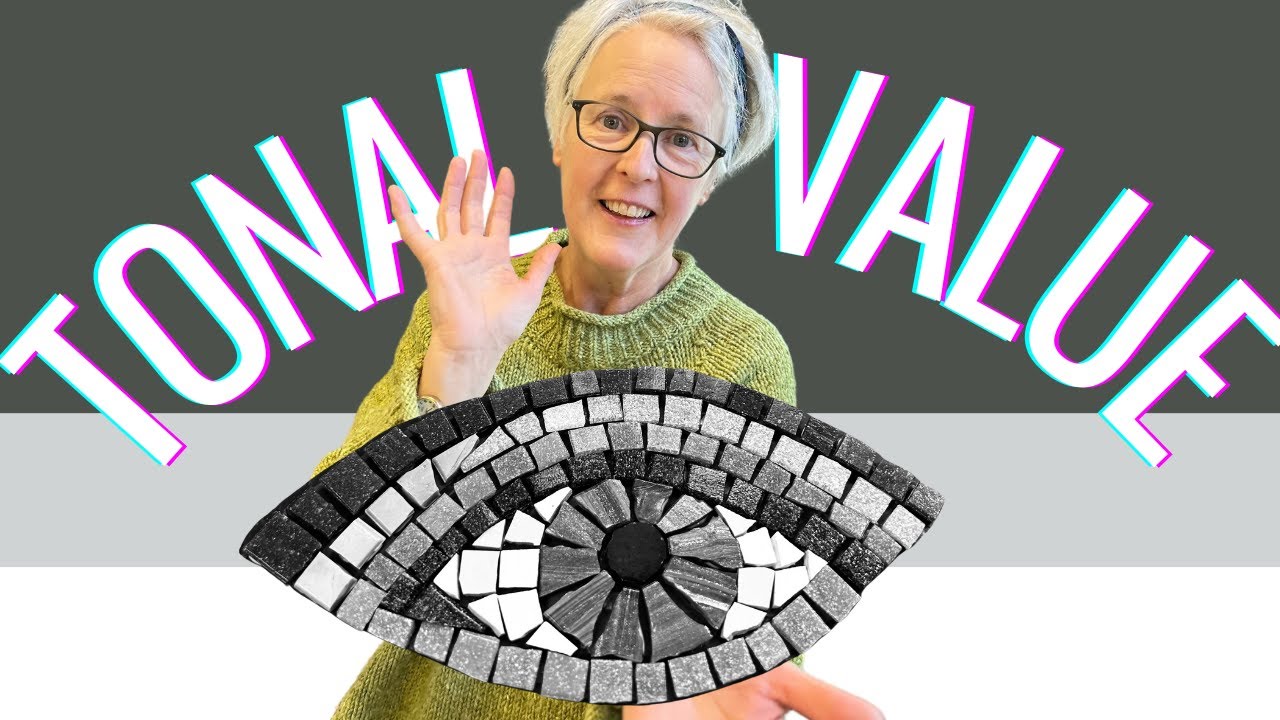 MAKE A MOSAIC EYE | Part I: Understanding tonal value - YouTube