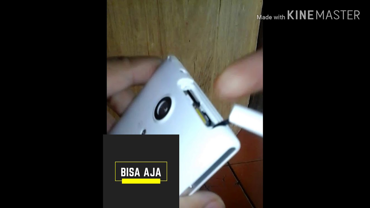 Tutorial memasukkan sim card hp FUJITSU ARROW - YouTube